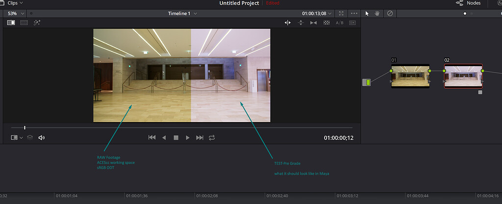 Create "looks" OCIO config - ACES transform problem (Resolve 14 ACEScc LUT to Maya) - VFX ...