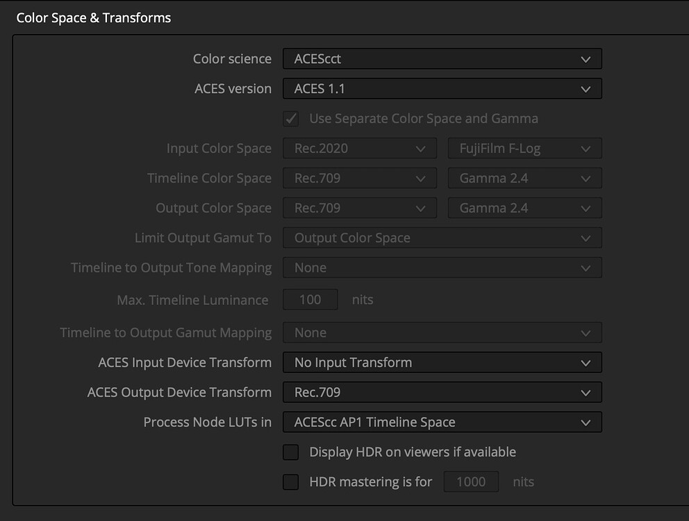 Fujifilm F-Log in Resolve without an IDT - Discussions - Using ACES ...